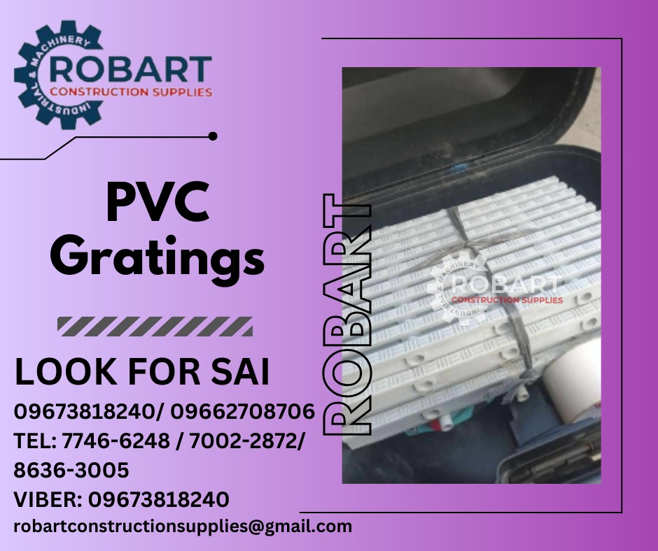 PVC Gratings, Commercial & Industrial, Construction Tools & Equipment on Carousell