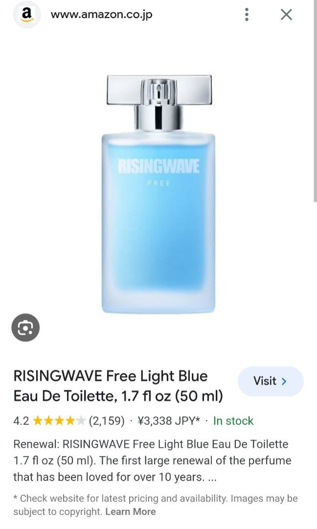 Rising wave Free, Beauty & Personal Care, Fragrance & Deodorants on ...