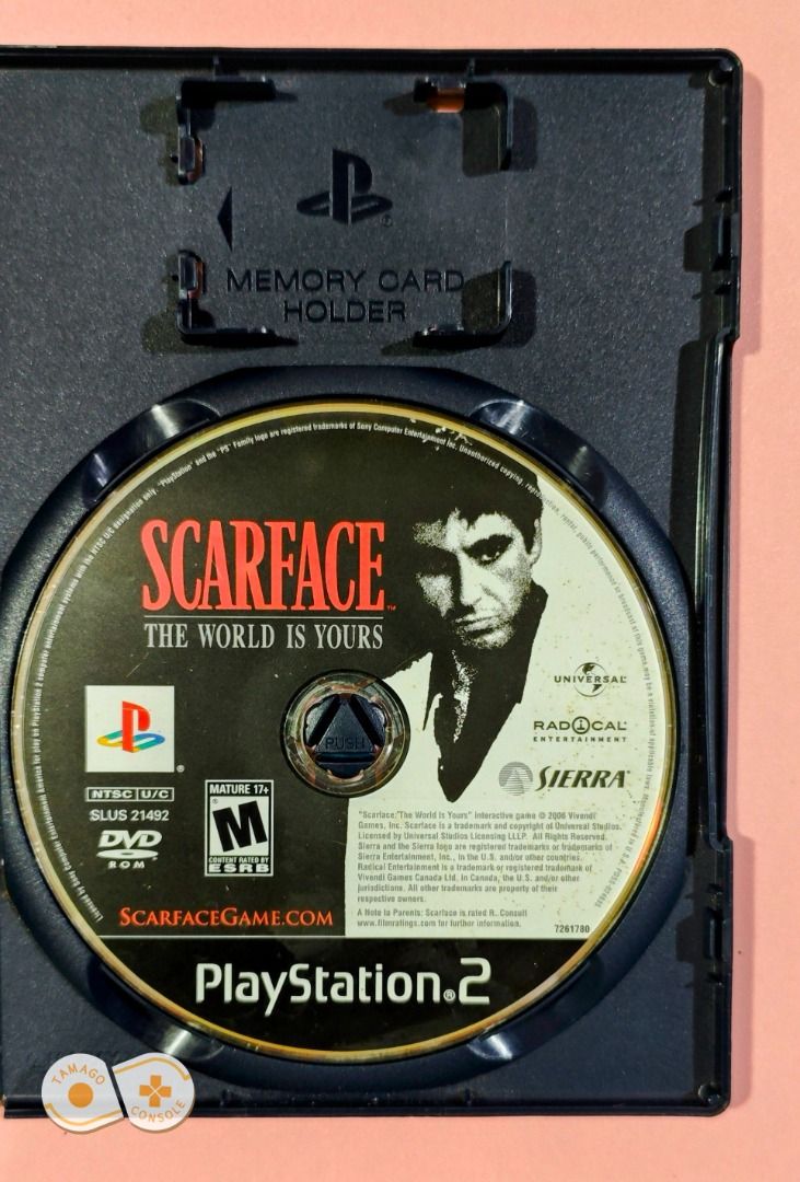 Scarface the World is Yours - [PS2 Game] [NTSC - ENGLISH Language ...