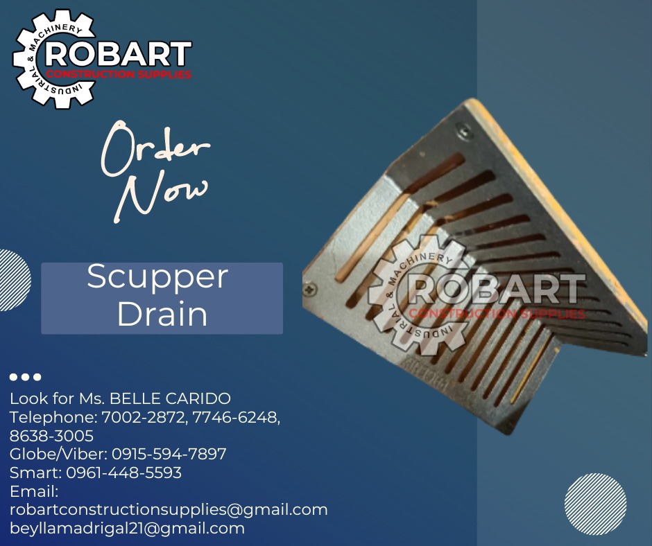 Scupper Drain, Commercial & Industrial, Construction Tools & Equipment ...