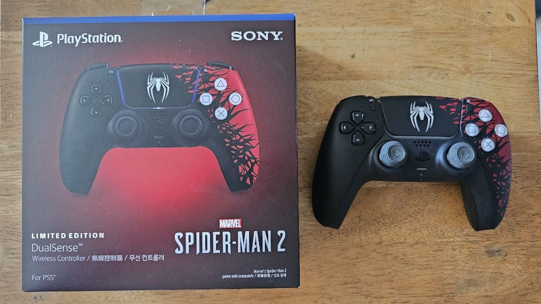 Spiderman 2 DualSense controller, Video Gaming, Gaming Accessories ...