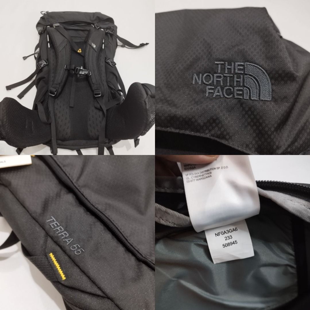 Tas Keril Carrier The North Face Terra 55 Liter Gunung Camping Original ...