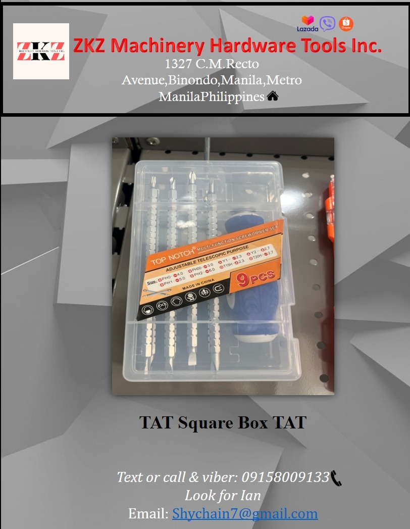 TAT Square Box TAT, Commercial & Industrial, Construction Tools ...