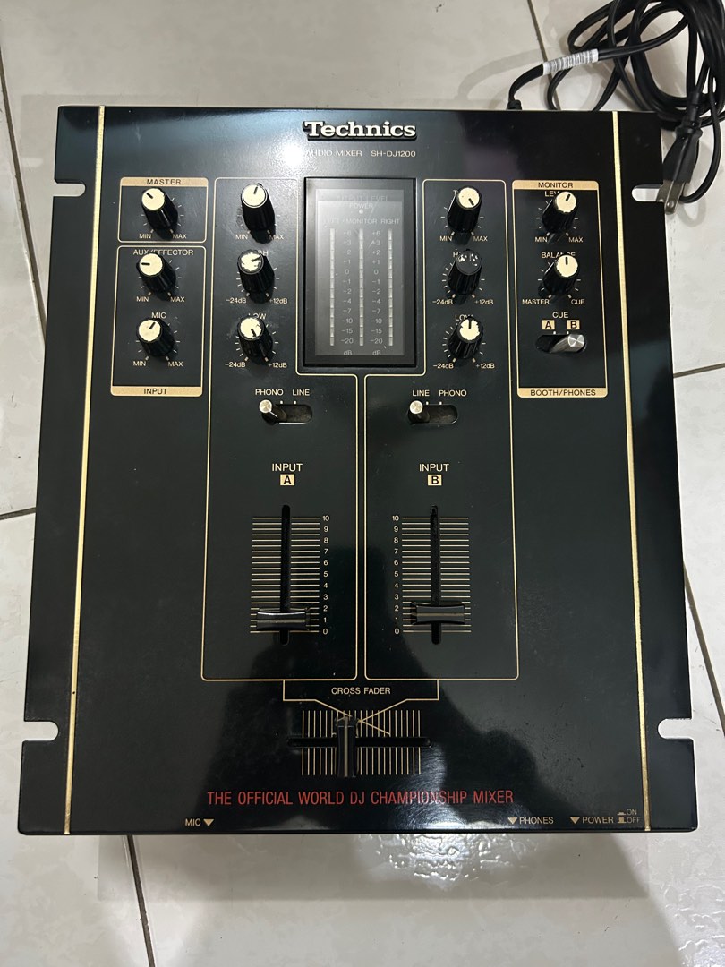 Technics Mixer SH-DJ1200, Hobbies & Toys, Music & Media, Music ...