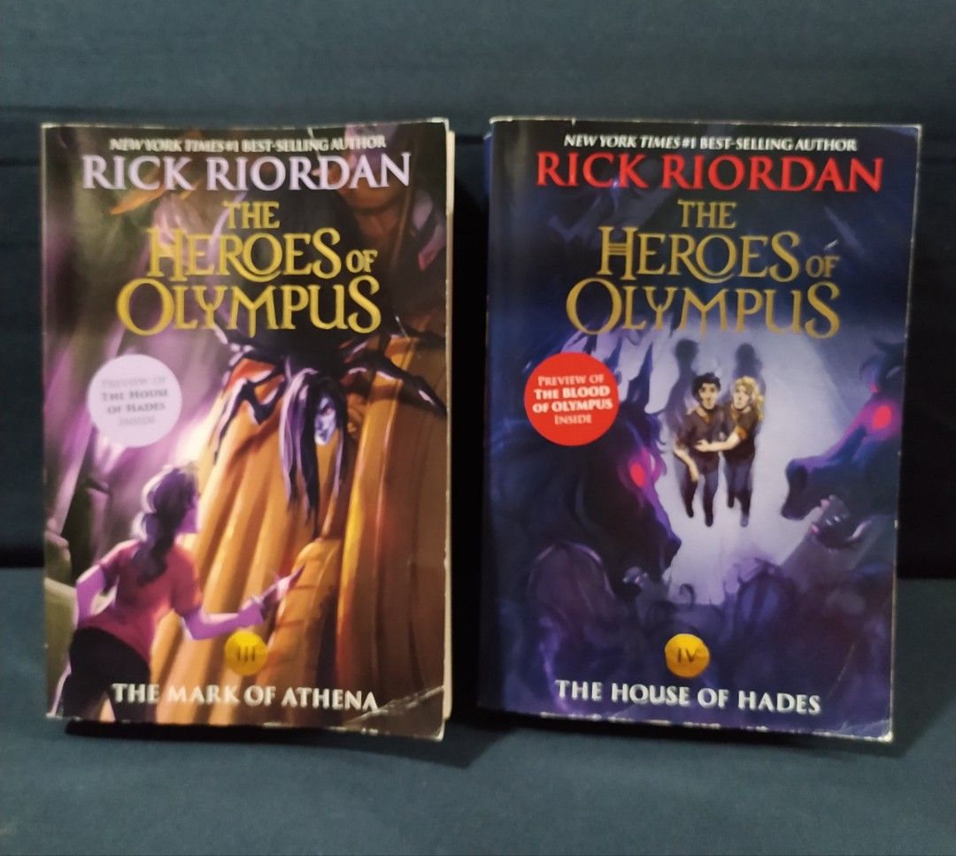 The Heroes of Olympus Rick Riordan Mark of Athena 3 The House of Hades ...