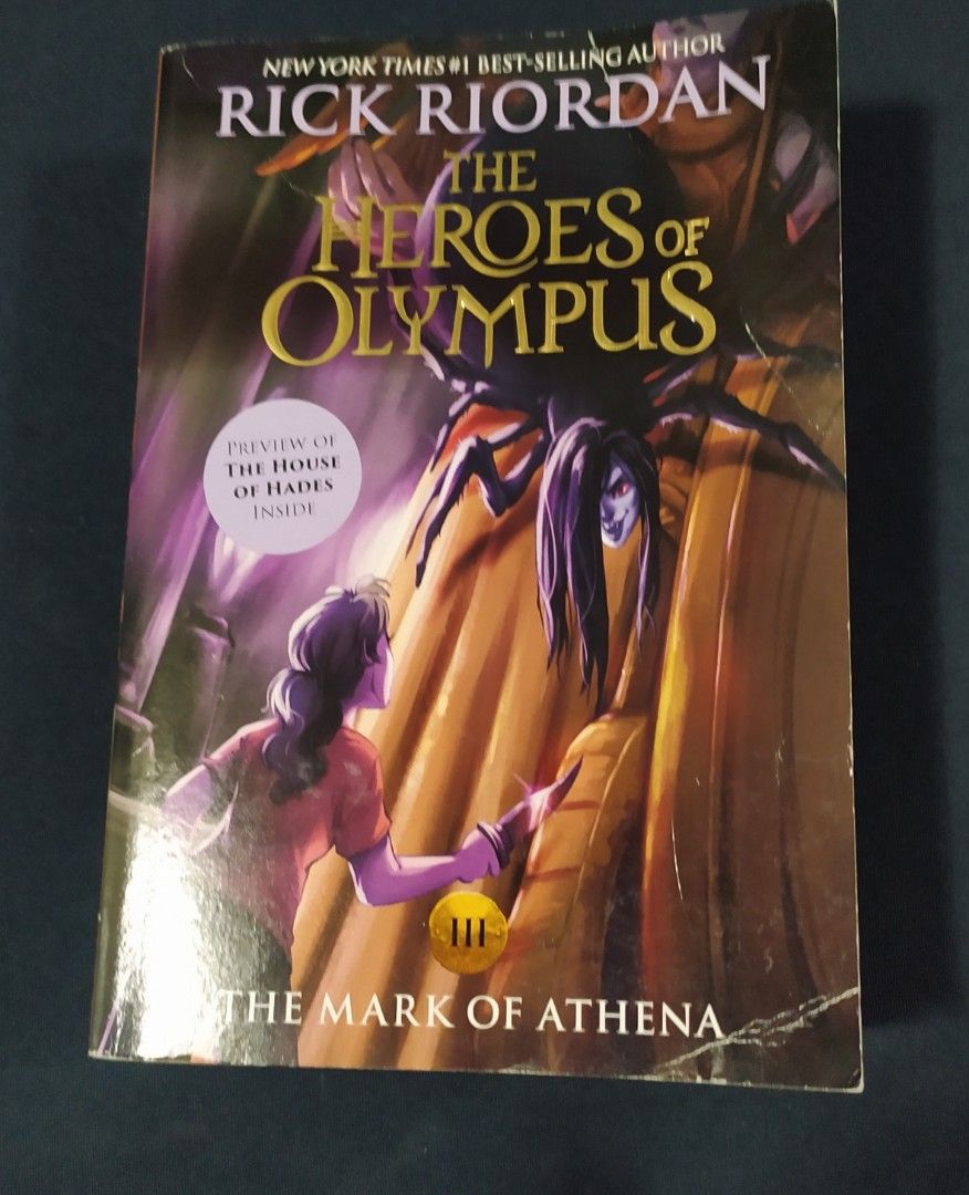 The Heroes of Olympus Rick Riordan Mark of Athena 3 The House of Hades ...