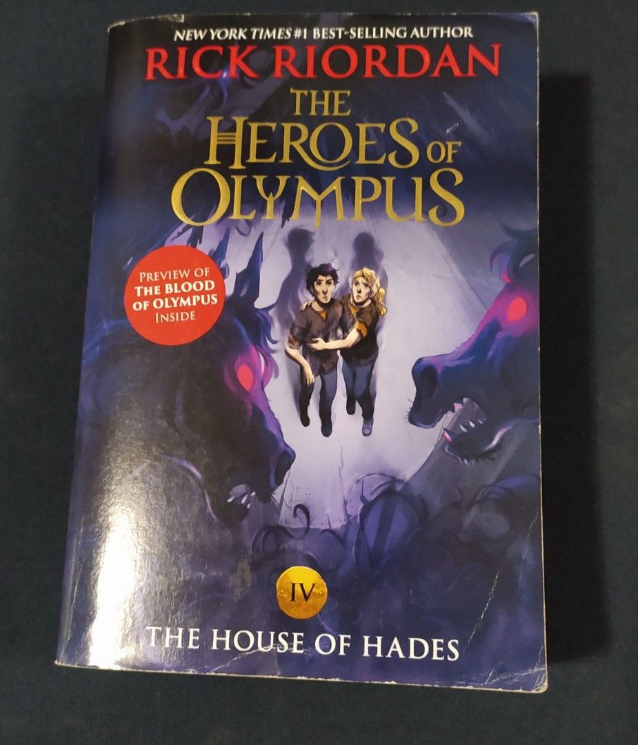 The Heroes of Olympus Rick Riordan Mark of Athena 3 The House of Hades ...