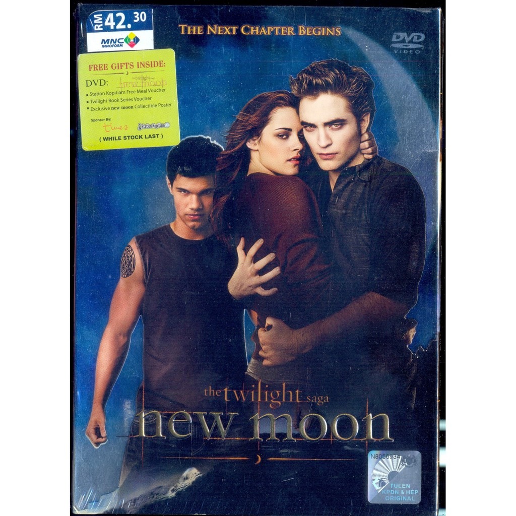 The Twilight Saga New Moon [ DVD ], Hobbies & Toys, Music & Media, CDs ...