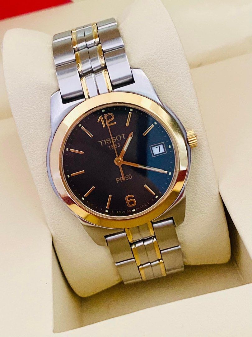 Tissot Pr50 Watch for Men, Men's Fashion, Watches & Accessories ...