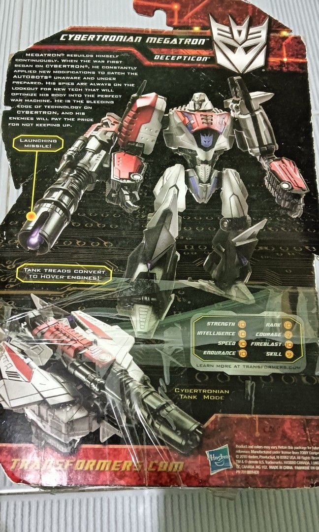 Transformer Hasbro Megatron. Transformer generations, Hobbies & Toys ...