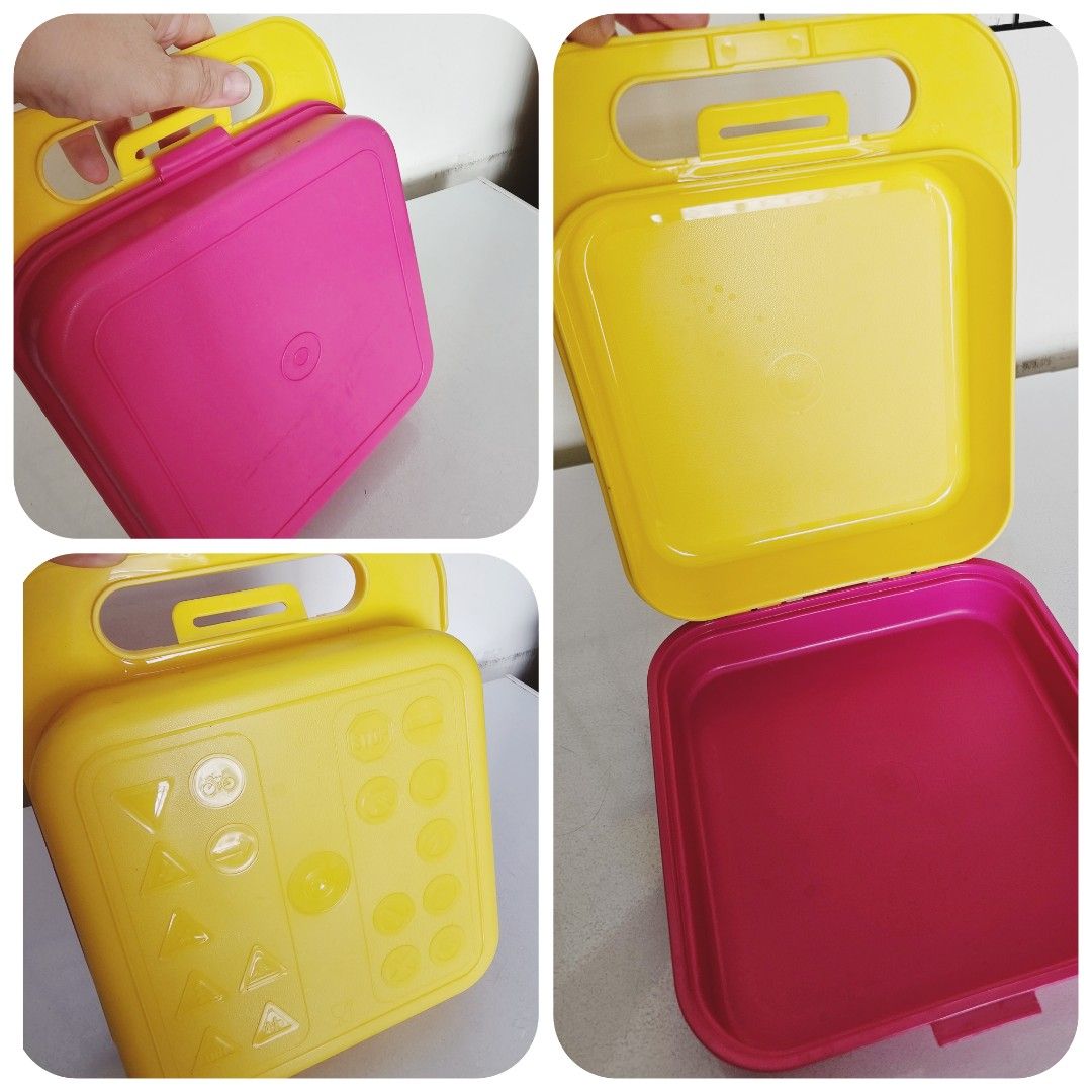 Tupperware Kiddie Fun box, Bayi & Anak, Perawatan & Makanan Anak di ...