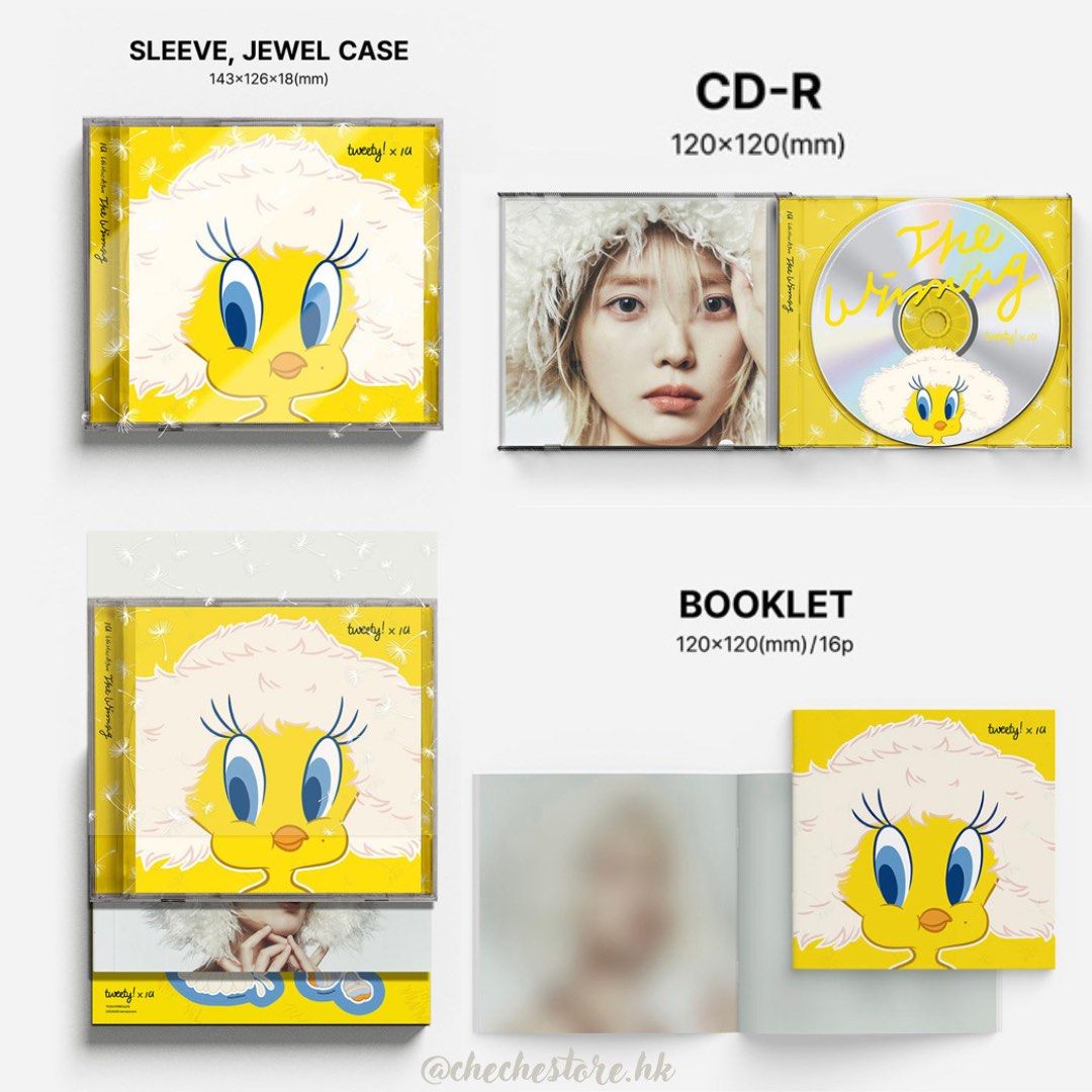 ‘Tweety X IU‘ 6th Mini Album The Winning Special Version 韓國專輯特別版, 興趣及遊戲 ...
