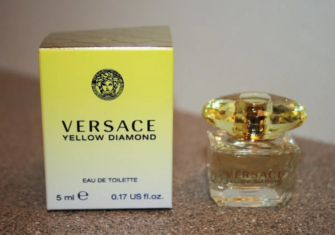 Versace Yellow Diamond EDT 5ml miniature, Beauty & Personal Care ...