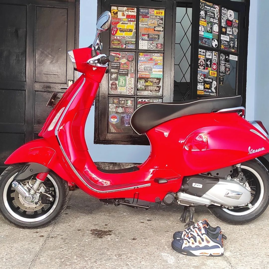 VESPA SPRINT I GET ABS RED 2020, Motor di Carousell