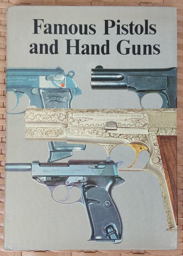 VINTAGE HB - Famous Pistols and Hand Guns, 1977, (English/buku bahasa ...