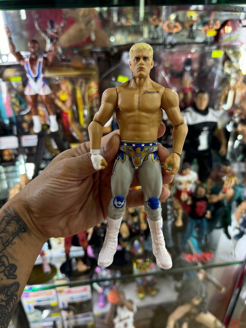 WWE Mattel Basic Cody Rhodes, Hobbies & Toys, Toys & Games on Carousell