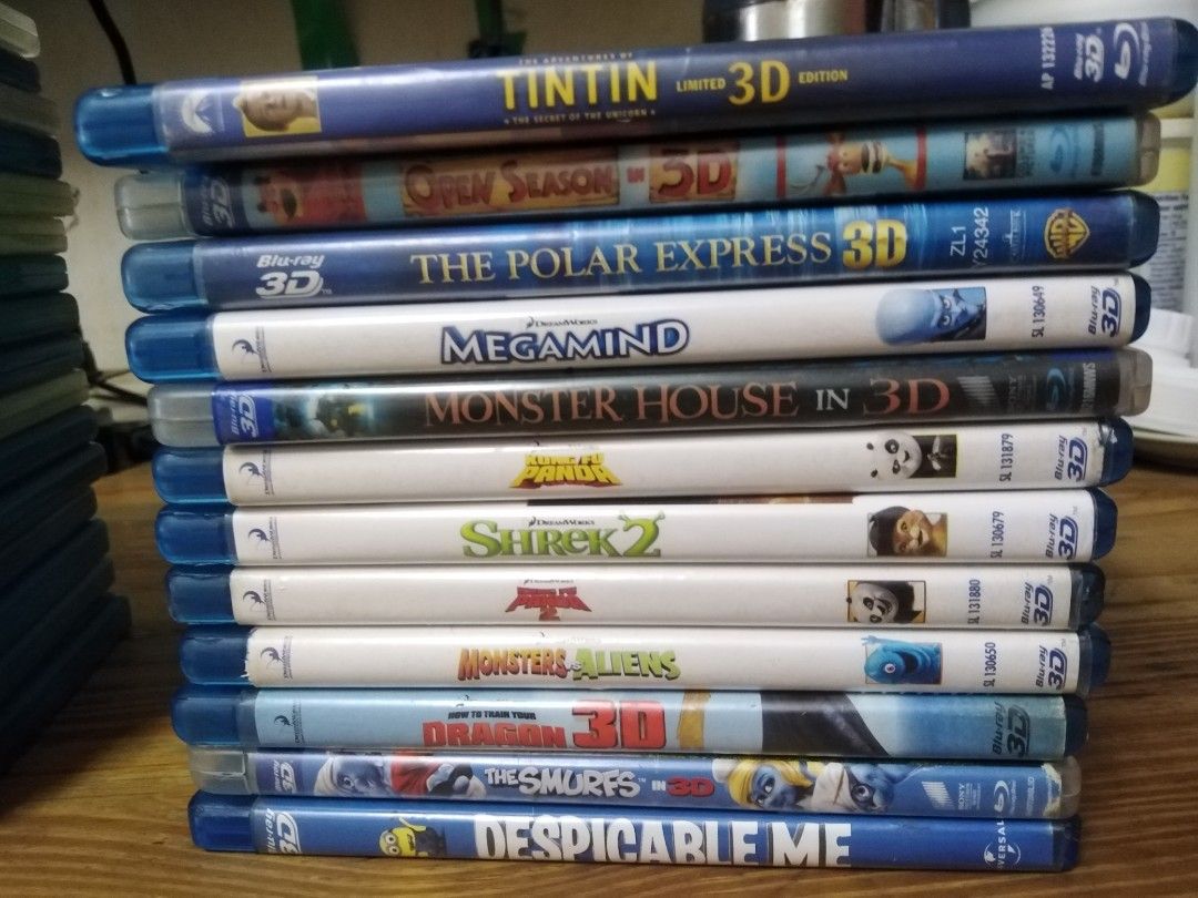 3D Bluray Collections, Hobbies & Toys, Music & Media, CDs & DVDs on ...