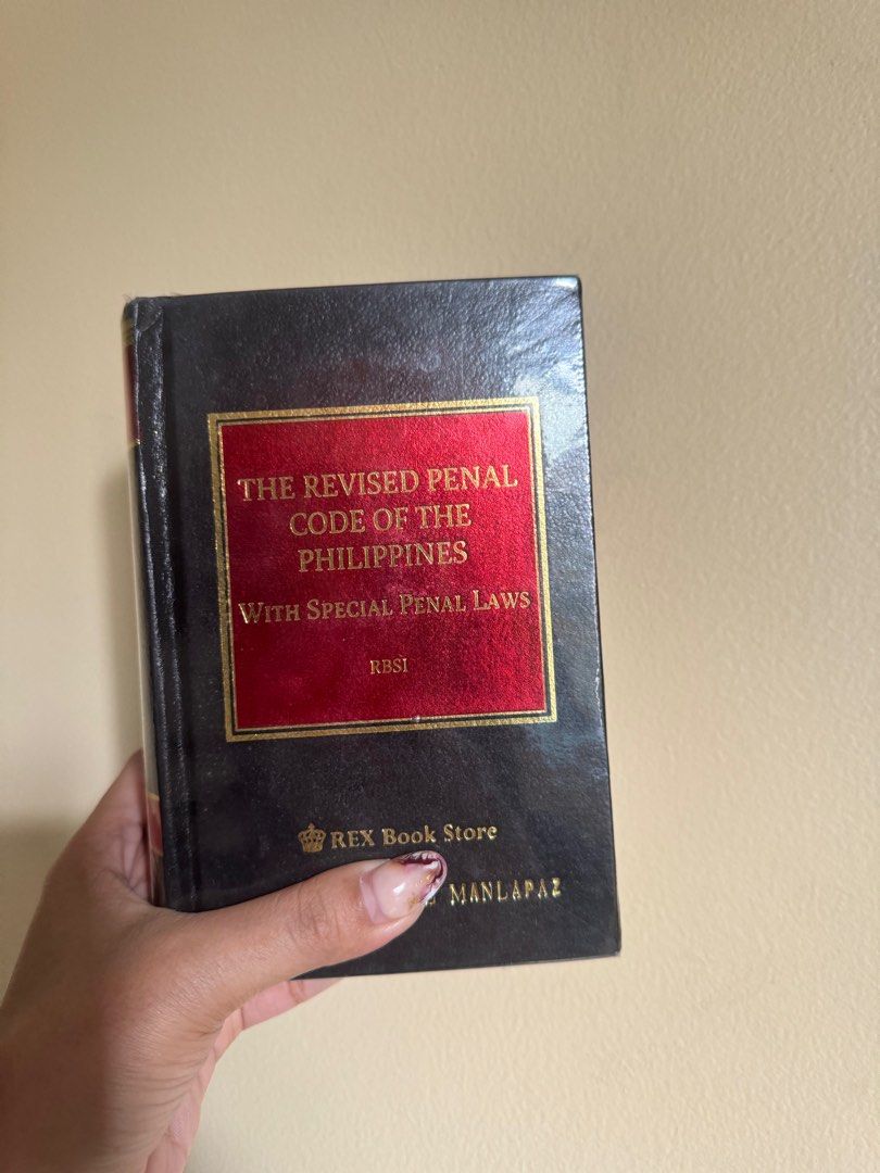 Revised Penal Code Hobbies And Toys Books And Magazines Textbooks On