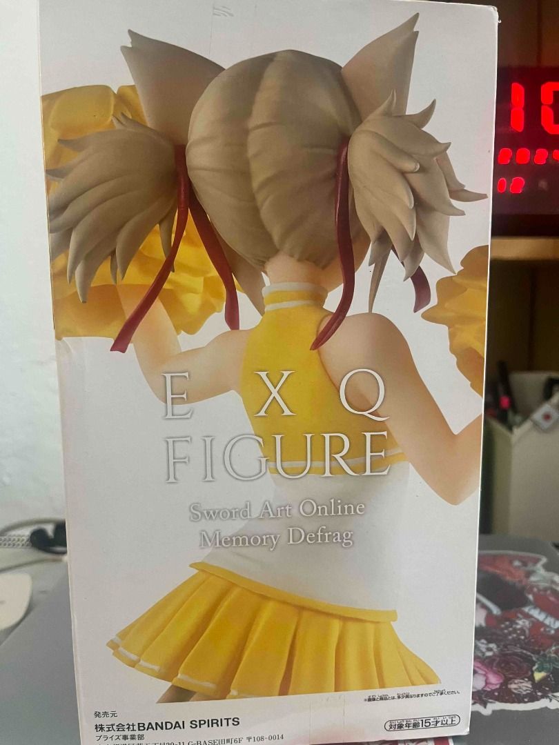 正版 萬代 EXQ 刀劍神域 短裙 貓咪 SAO 長盒 公仔 景品 模型 手辦 玩具 收藏 動漫, 興趣及遊戲, 玩具與遊戲在旋轉拍賣