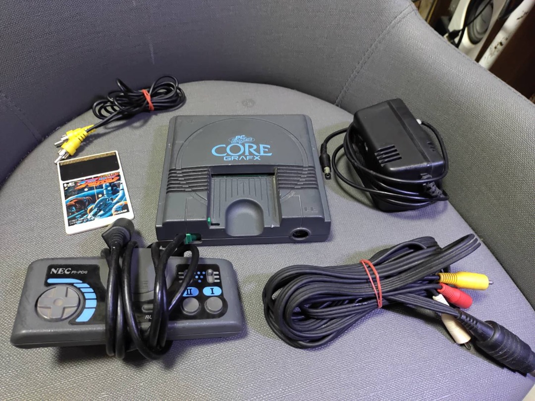 童年回憶趣味 懷舊遊戲主機 日本製NEC PC-ENGINE CORE GRAFX 絕對合體遊戲 都不知好壞 拍室, 電玩遊戲相關, 電玩主機 ...