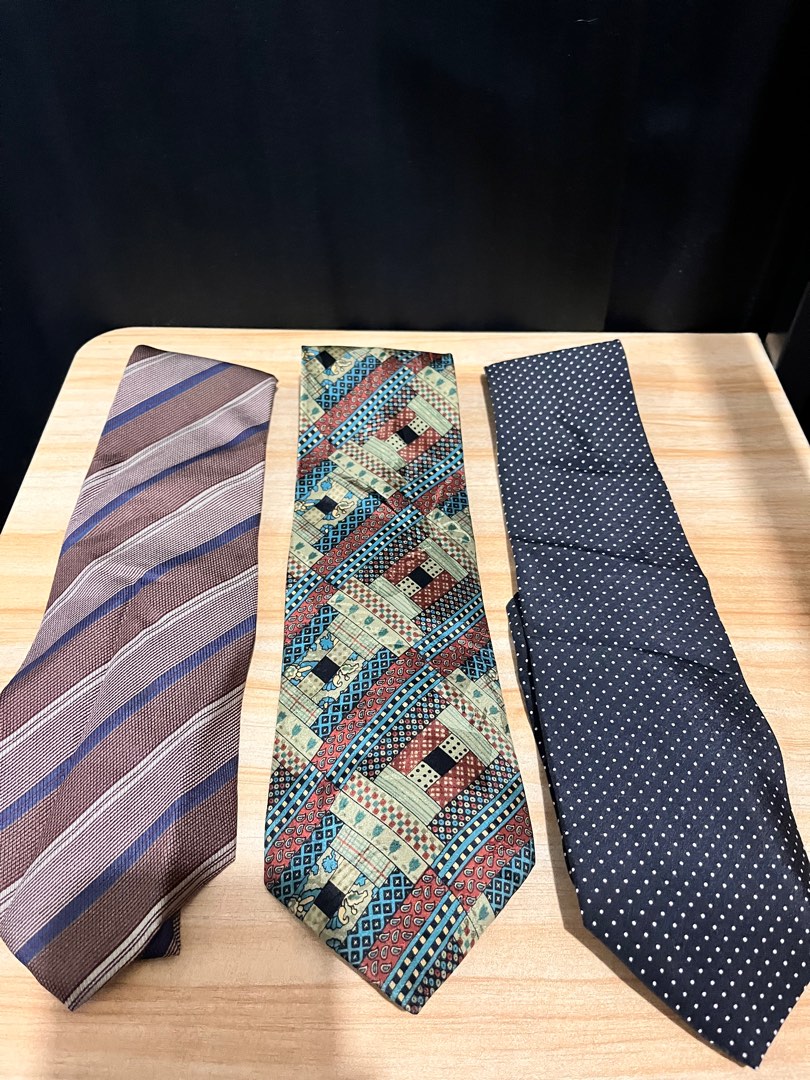 ‼️ Branded necktie 3 for 99, Men's Fashion, Watches & Accessories, Ties ...