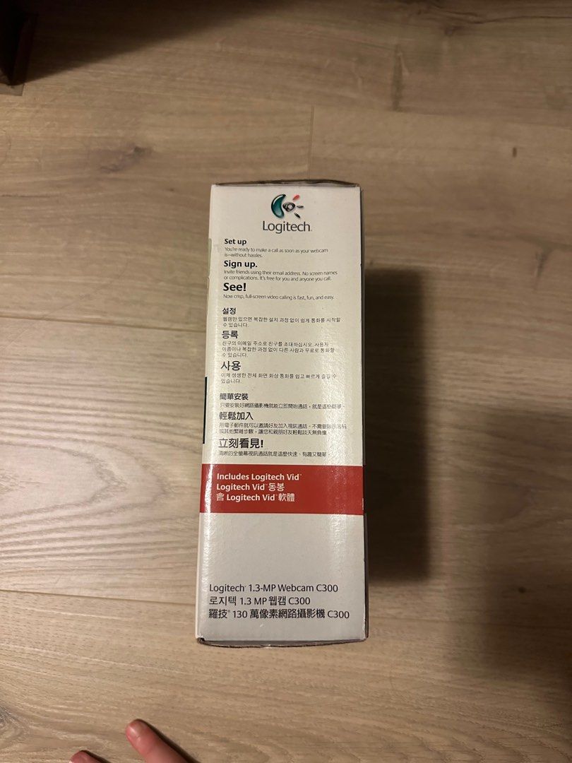 羅技 Logitech Webcam C300 1.3MP 像素 會議 攝像頭, 電腦及科技產品, 電腦周邊產品, 網路攝影機在旋轉拍賣