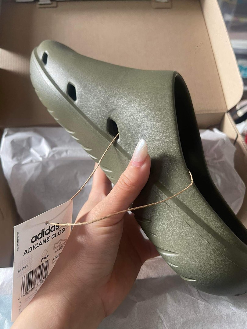 Adidas Adicane clog, Women's Fashion, Footwear, Slippers and slides on ...