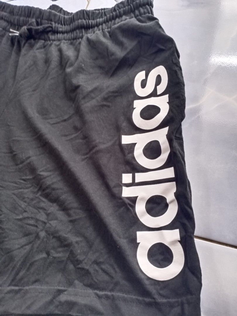 Adidas Relax Pants Black, Fesyen Pria, Pakaian , Bawahan di Carousell