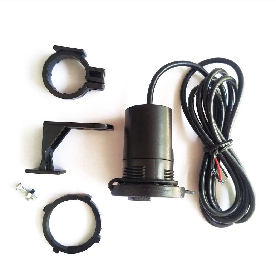 CHARGER AKI MOTOR WATERPROOFT USB PLUG / CHARGER AKI MOTOR MURAH BANGET ...