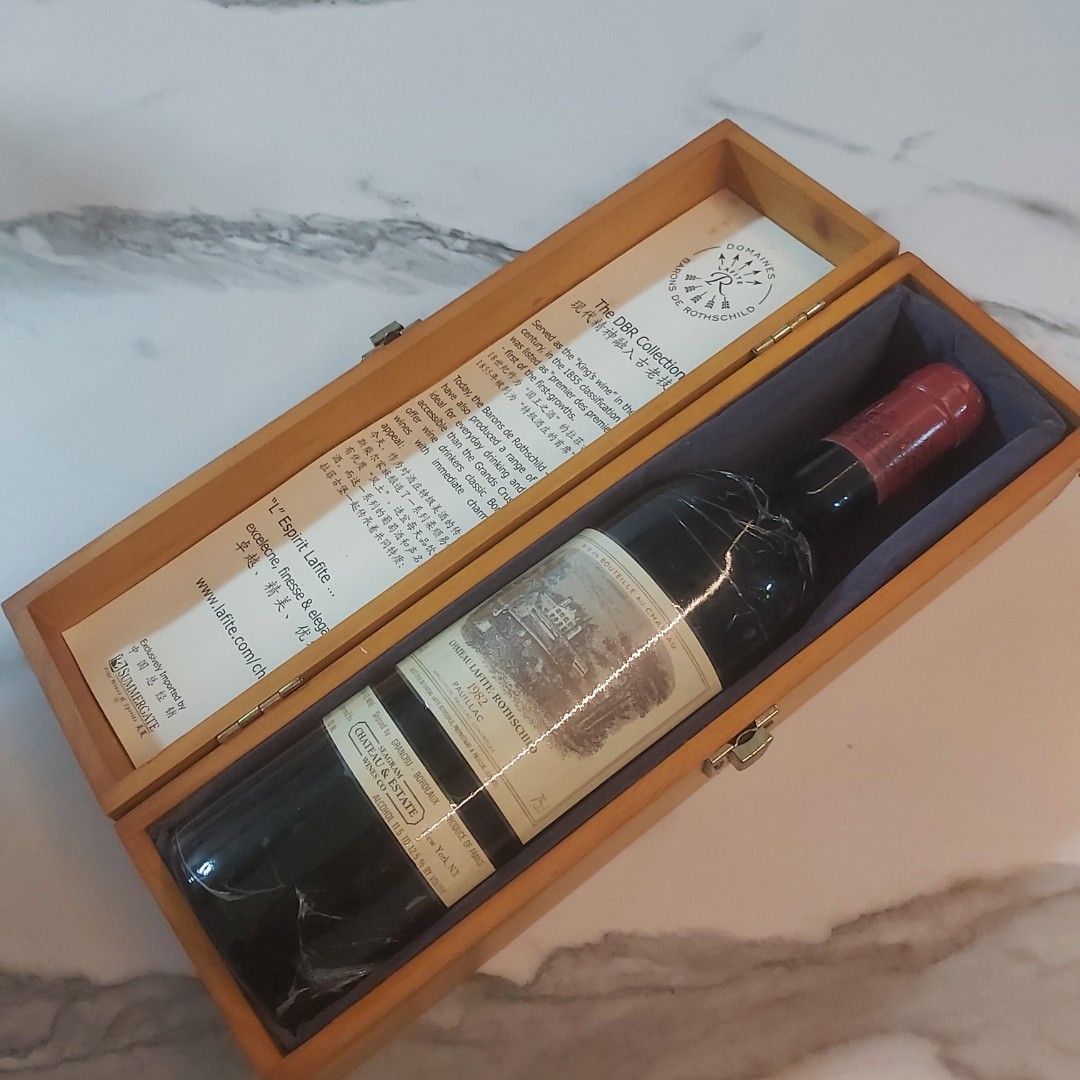 Chateau Lafite Rothschild 1982, Food & Drinks, Alcoholic Beverages on ...