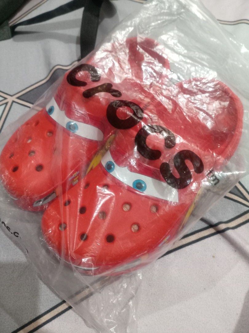 Crocs Lightning McQueen ADULT SIZE CLASS A, Men's Fashion, Footwear ...