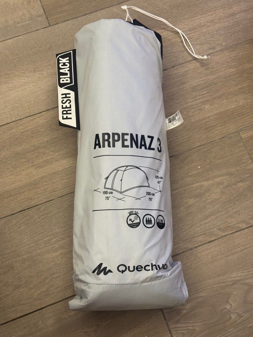 Decathlon Quechua Arpenaz 3, 運動產品, 行山及露營 - Carousell