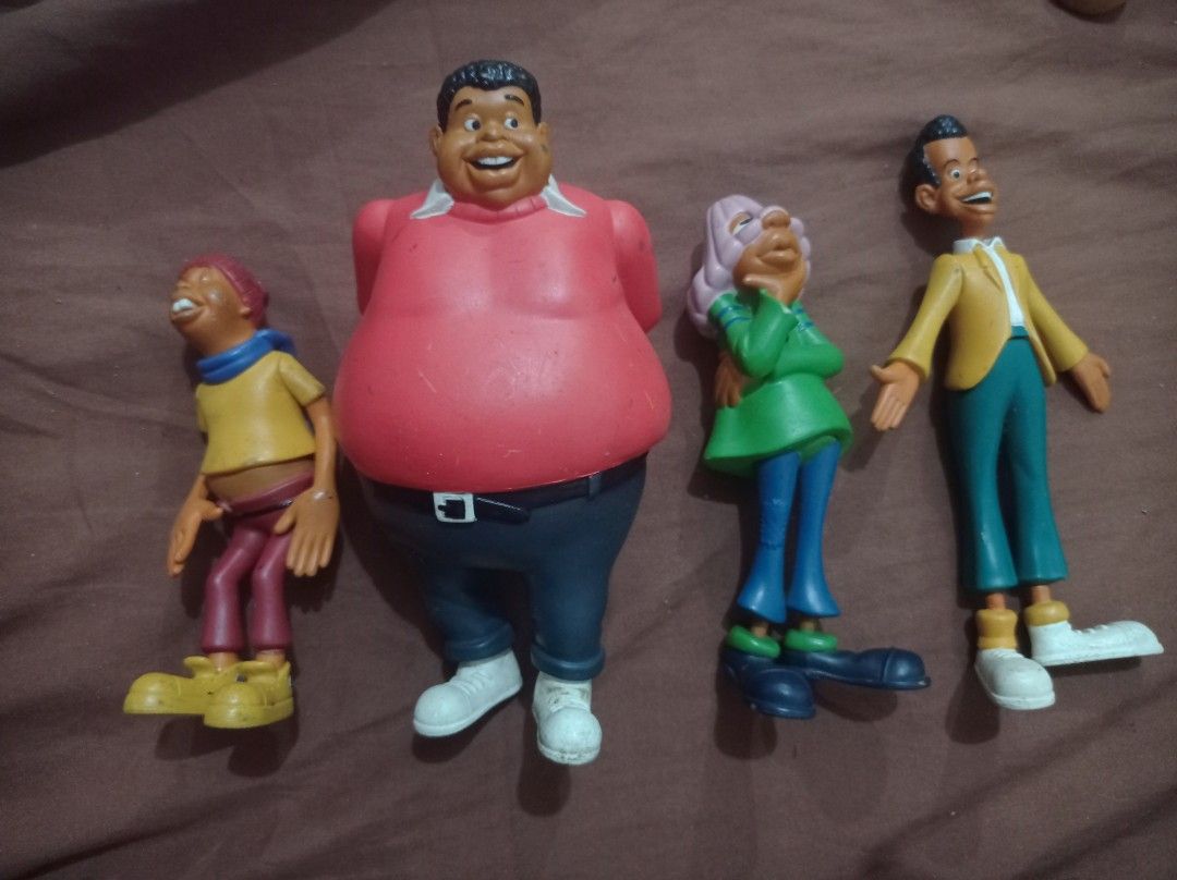 Fat Albert 4 main Character figures, Hobbies & Toys, Memorabilia ...