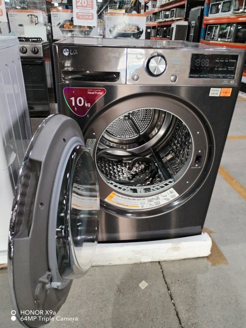 heat pump dryer inverter 10kg 220v, TV & Home Appliances, Washing ...