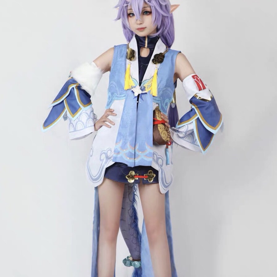 Honkai Star Rail Bailu Cosplay {MAEMI NR}, Hobbies & Toys, Collectibles ...