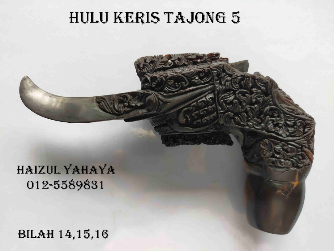 HULU KERIS TAJONG 5, Hobbies & Toys, Collectibles & Memorabilia ...