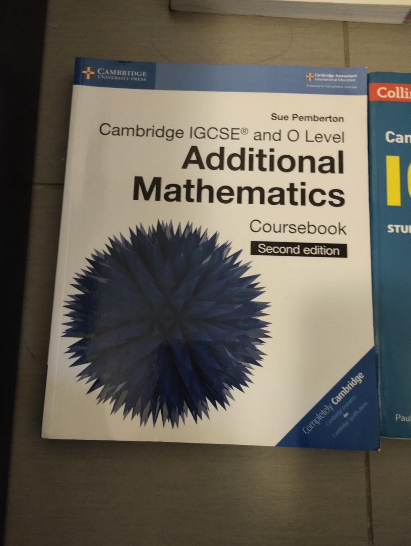 Igcse Additional Mathematics Textbook Hobbies And Toys Books
