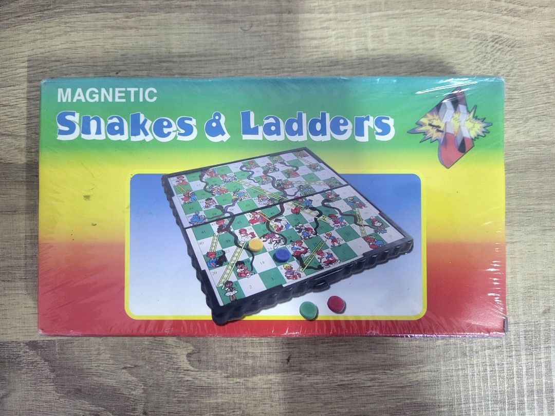 Magnetic Snakes and Ladders, Hobbies & Toys, Toys & Games on Carousell