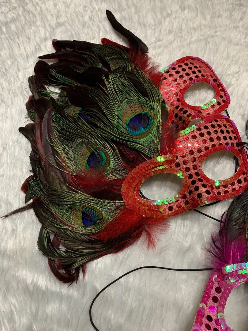 Masquerade mask costume theme party Halloween prom night cosplay topeng ...