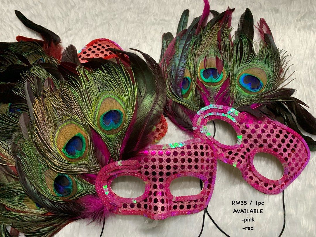 Masquerade mask costume theme party Halloween prom night cosplay topeng ...