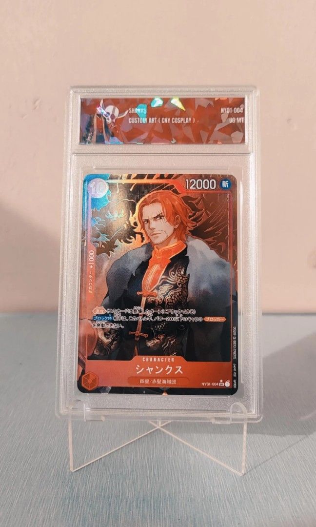 OPTCG SHANKS CNY VER. (CUSTOM), Hobbies & Toys, Toys & Games on Carousell