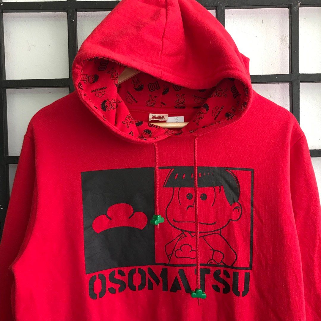 Osomatsu red anime japan Hoodies, Men's Fashion, Tops & Sets, Hoodies ...
