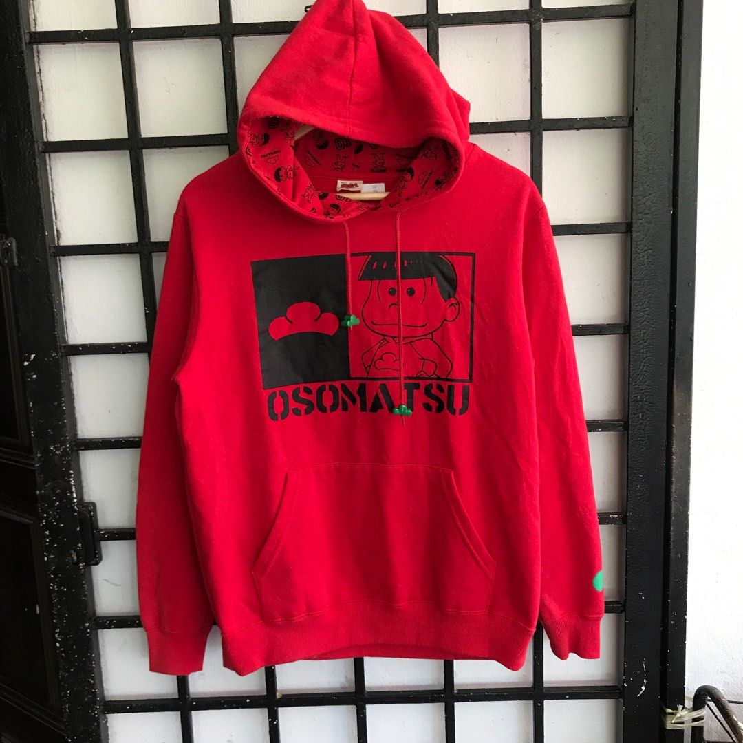 Osomatsu red anime japan Hoodies, Men's Fashion, Tops & Sets, Hoodies ...