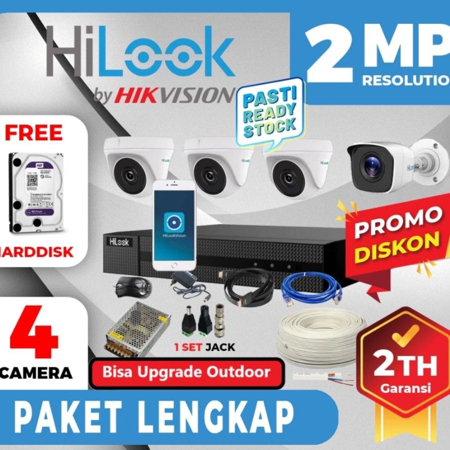 Paket CCTV Murah + Hardisk & Instalasi Sampai Terhubung!, Elektronik, Bagian Komputer ...