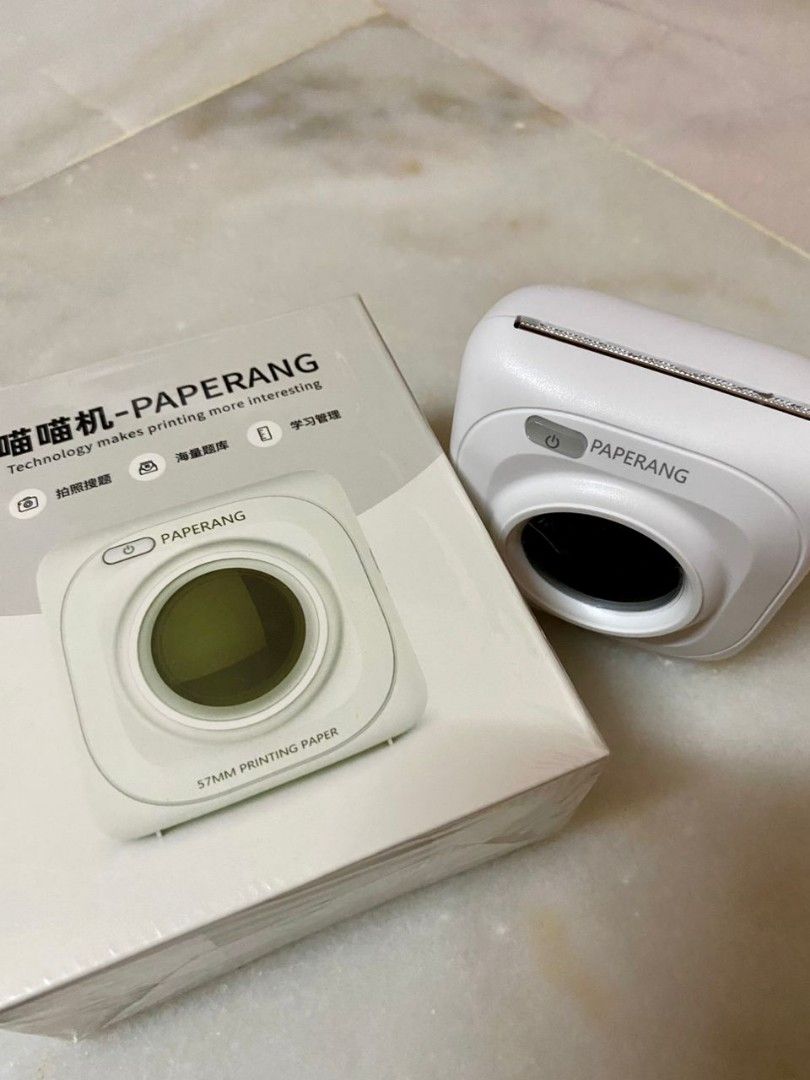 Paperang P1 Bluetooth Termal Inkless Mini Wireless Easy Portable ...
