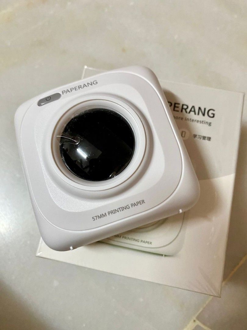 Paperang P1 Bluetooth Termal Inkless Mini Wireless Easy Portable ...