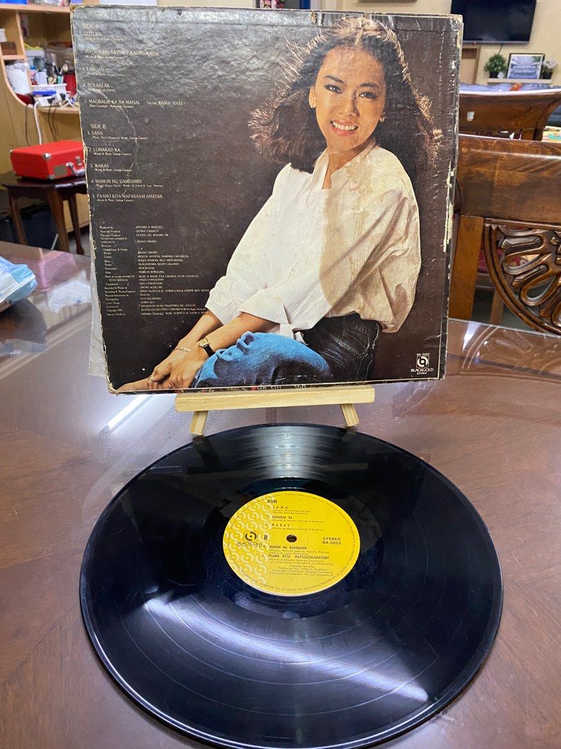 PHILIPPINE LP VINYL PLAKA RECORD OPM KUH LEDESMA / GEORGE CANSECO FIRST ...