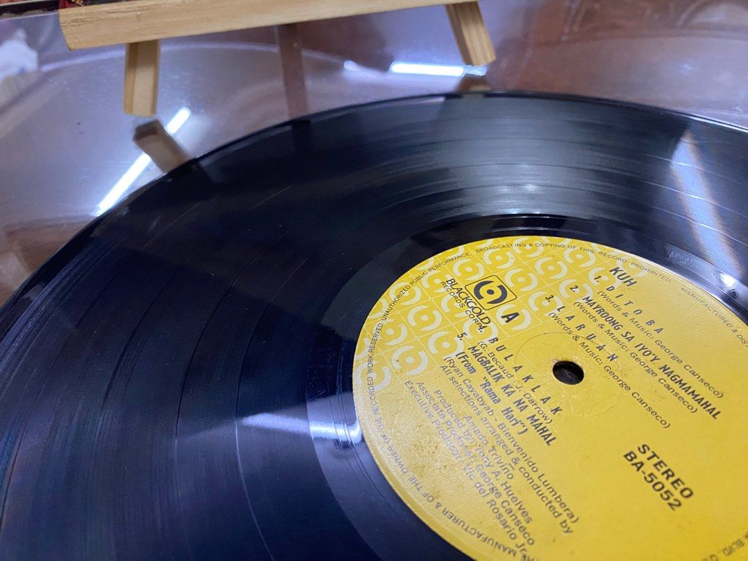 PHILIPPINE LP VINYL PLAKA RECORD OPM KUH LEDESMA / GEORGE CANSECO FIRST ...