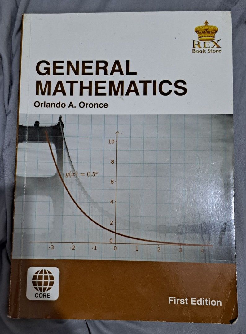REX General Mathematics (First Edition), Hobbies & Toys, Books ...