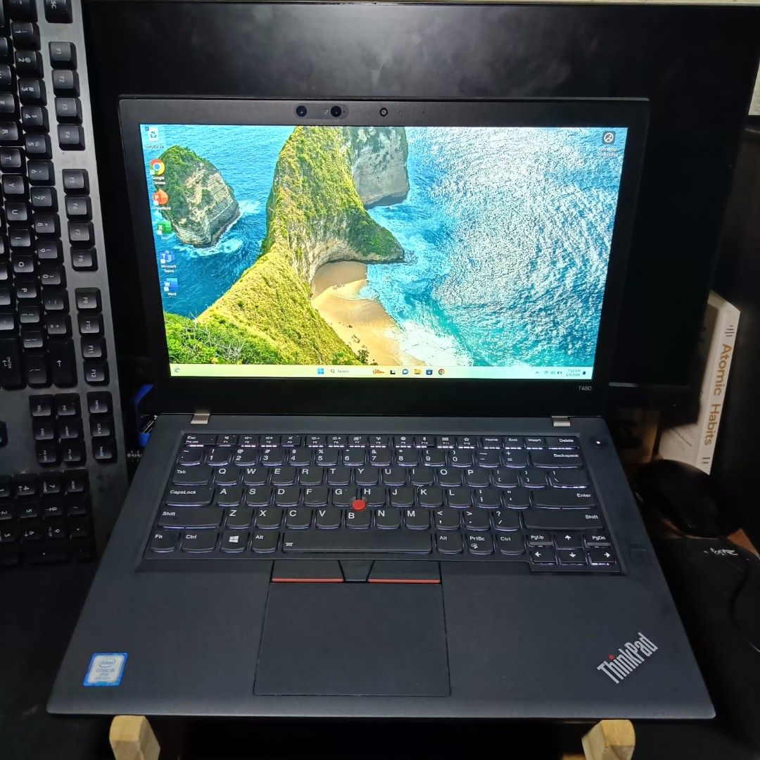 Rush Lenovo ThinkPad T480 Touchscreen Core i5 8th Gen Laptop, Computers ...